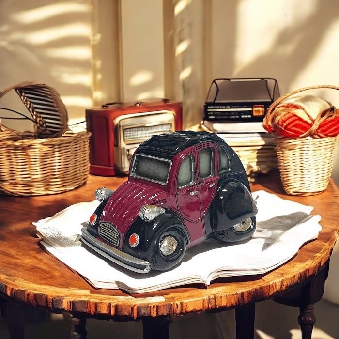 【楽天市場】bang bang car 赤い車 くるま 自動車 貯金箱 インテリア コインバンク かわいい バンバンカー 35108：三和ポチット