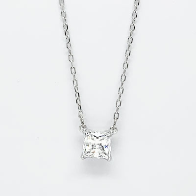 【楽天市場】スワロフスキー SWAROVSKI ネックレス Attract スクエア ペンダント シルバー 5510696【新品】：サンワ ...