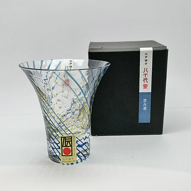 【楽天市場】江戸硝子 八千代窯 冷酒グラス 杯 涼み酒 日本製 85ml 10361(1個)：サンワワールド楽天市場店