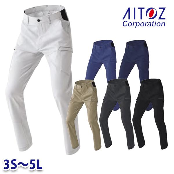 【楽天市場】AZ-2421 3Sから5L カーゴパンツ(ノータック)(男女兼用) AITOZアイトス 23S：三洋アパレル楽天市場店