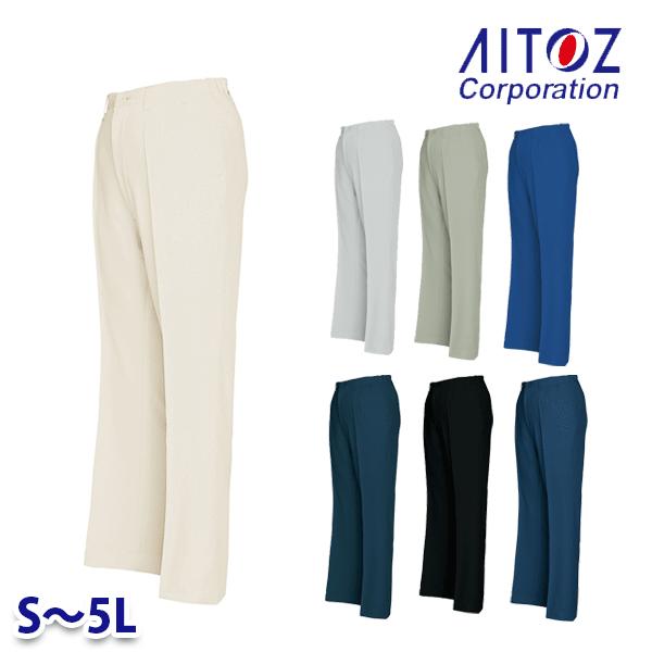 【楽天市場】AZ-5553 Sから5L レディースシャーリングパンツ(1タック) AITOZアイトス 23S：三洋アパレル楽天市場店