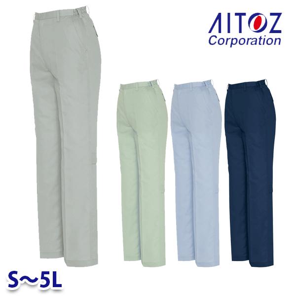 【楽天市場】AZ-9055 Sから5L レディースシャーリングパンツ(ノータック) AITOZアイトス 23S：三洋アパレル楽天市場店