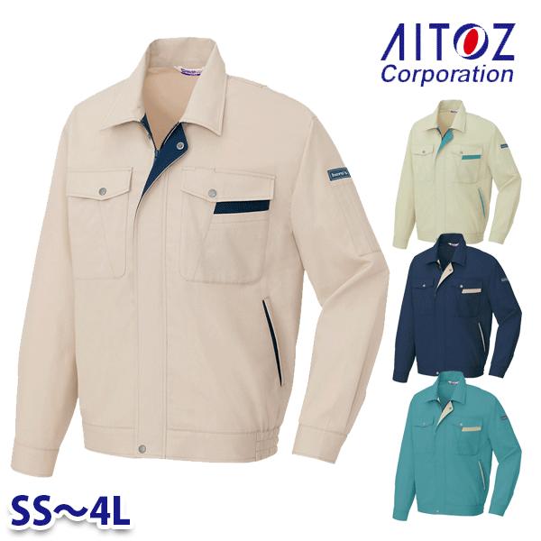 【楽天市場】AZ-960 SSから4L 長袖サマーブルゾン(男女兼用) AITOZアイトス 23S：三洋アパレル楽天市場店