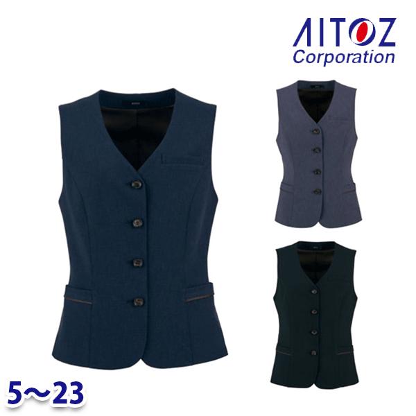 【楽天市場】630011 5号から23号 レディースベスト AITOZアイトス 22A：三洋アパレル楽天市場店