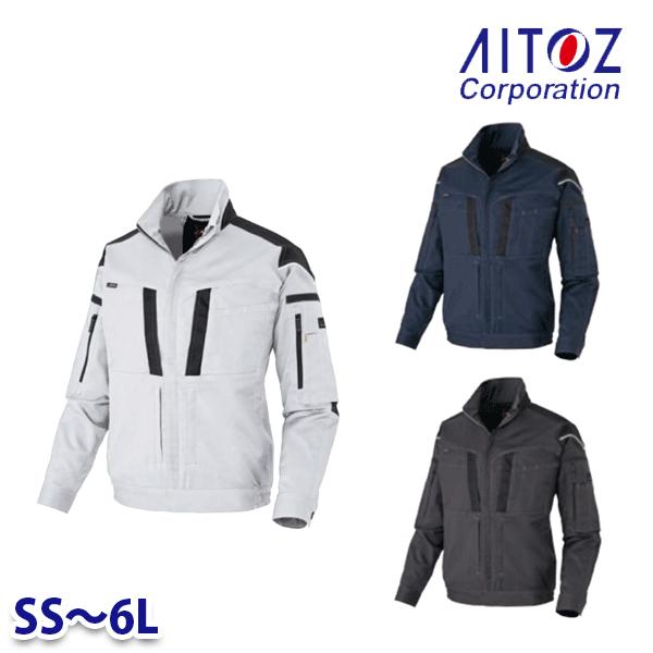 【楽天市場】AZ-6803 SSから6L 長袖ブルゾン 男女兼用 AITOZアイトス 22A：三洋アパレル楽天市場店