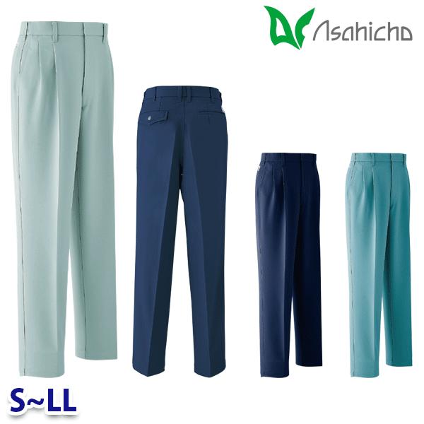 【楽天市場】E641 パンツ アジャスター付 作業用 ツータック SからLL Asahicho 23AW：三洋アパレル楽天市場店