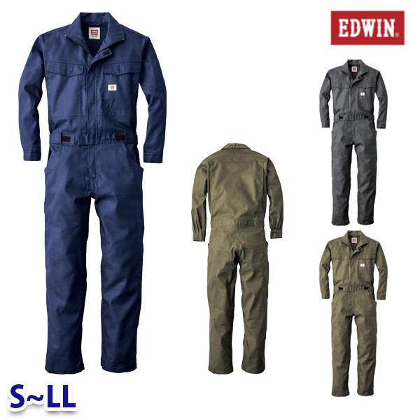 【楽天市場】オーバーオール 81010 SからLL 長袖 作業服 SALEセール山田辰EDWIN 23：三洋アパレル楽天市場店