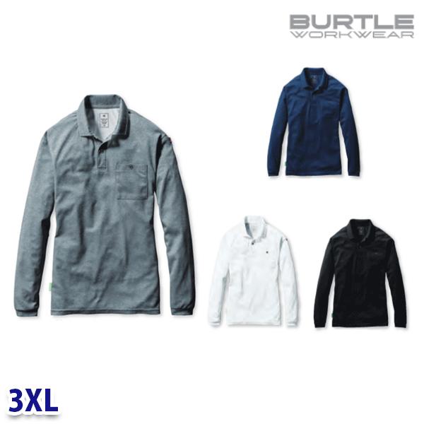 【楽天市場】BURTLE バートル 165 長袖ポロシャツ(ユニセックス) 3XL SALEセール 23S：三洋アパレル楽天市場店