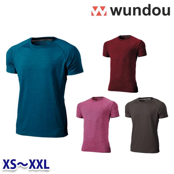【楽天市場】WUNDOU P710 フィットネスTシャツ〔XSからXXL〕 SALEセール22aw☆別料金で刺繍・プリントもできます：三洋アパレル楽天市場店