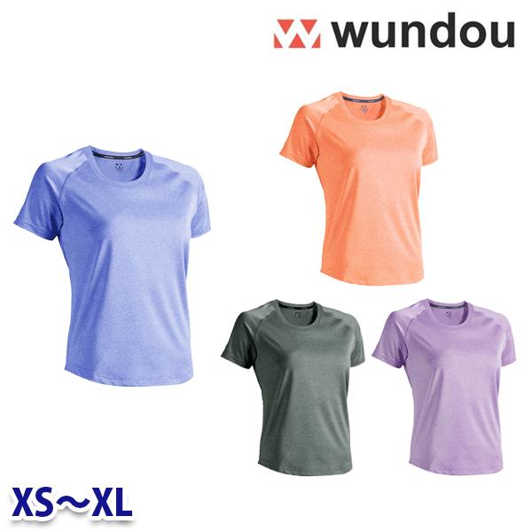 【楽天市場】WUNDOU P820 ウィメンズフィットネスストレッチTシャツ〔XSからXL〕 SALEセール22aw☆別料金で刺繍・プリントもできます：三洋アパレル楽天市場店