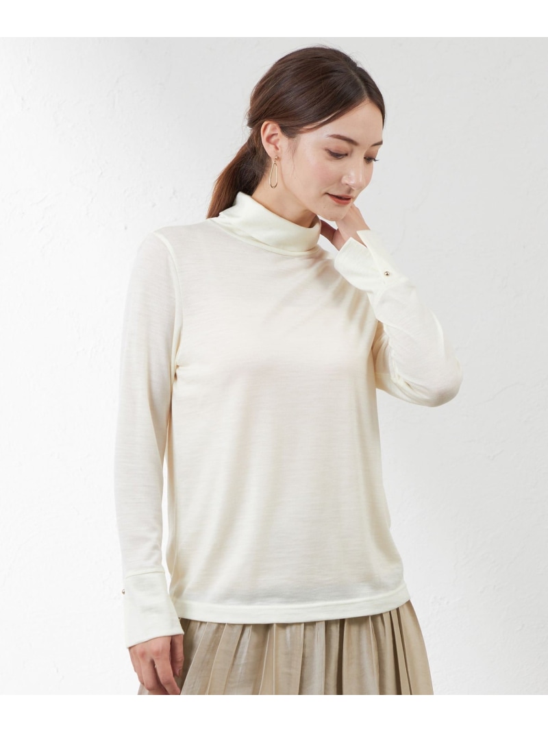 【楽天市場】ウール天竺カットソープルオーバー AMACA アマカ トップス カットソー・Tシャツ ホワイト ピンク ブルー ブラック【送料無料 ...