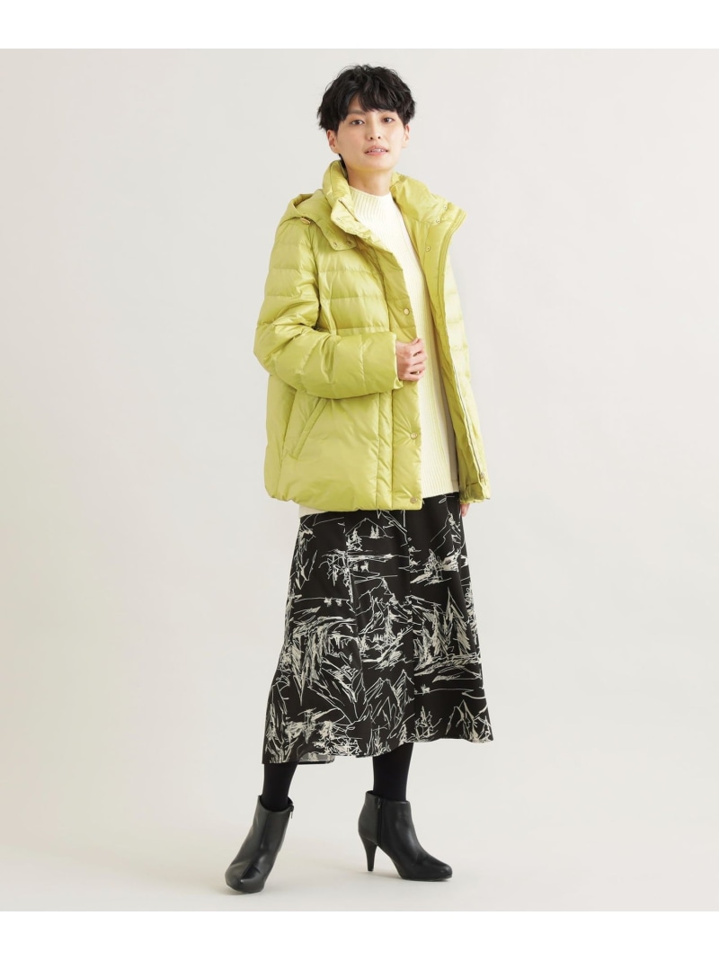 【楽天市場】【SALE／31%OFF】【ウォッシャブル】*Wings掲載 エコグリーンダウンジャケット EVEX by KRIZIA エヴェッ ...