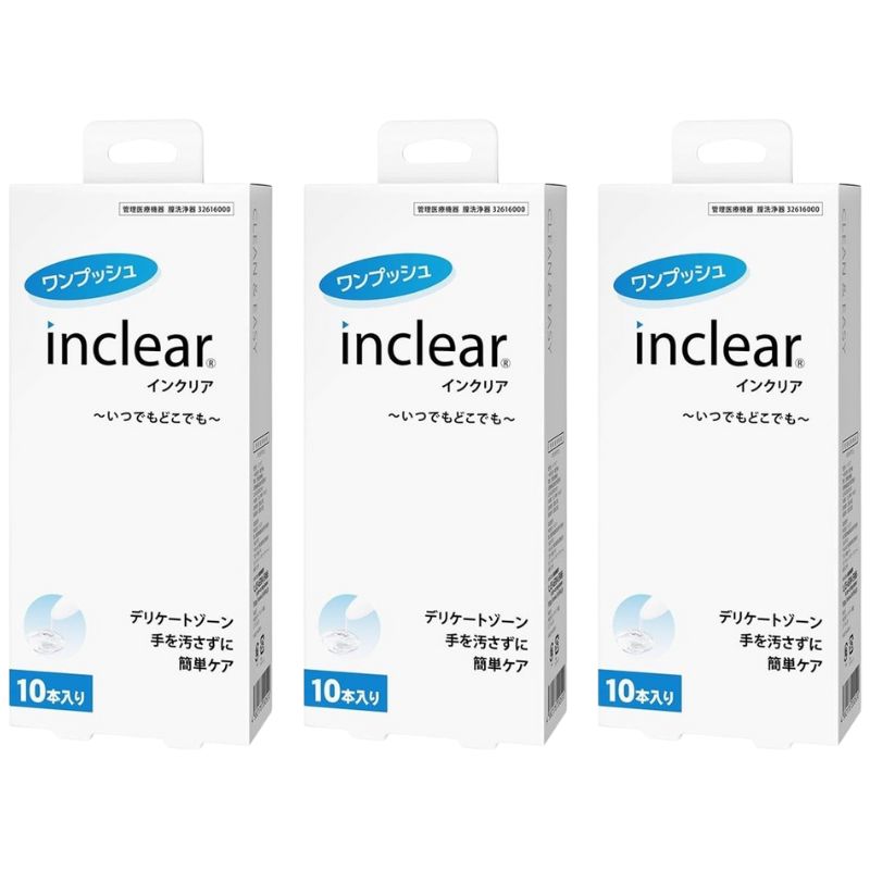 【楽天市場】[3箱セット] inclear 膣洗浄器 ワンプッシュ インクリア inclear 10本入：Sapla 楽天市場店