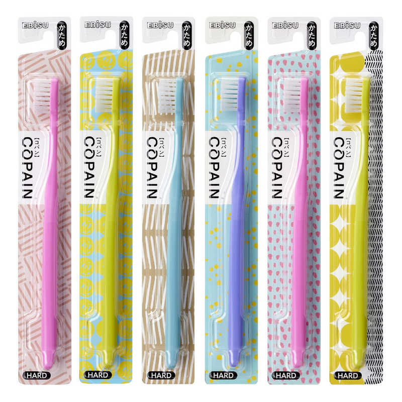 【楽天市場】【合算3150円で送料無料】エビス コパン 歯ブラシ B-8062H かため 1本※色の選択不可：サポートショップ