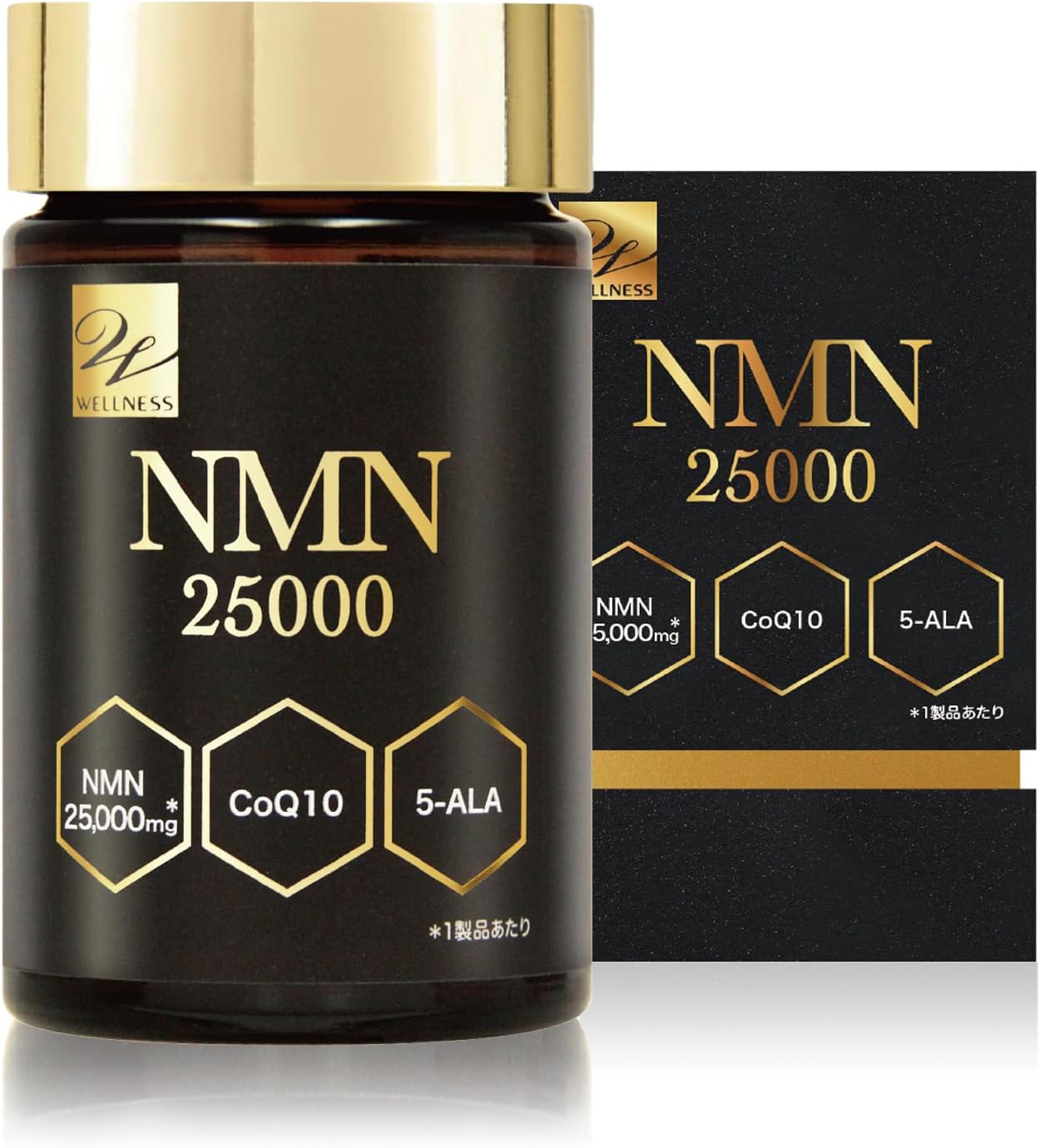 【楽天市場】【10/31までエントリーでP5倍】NMN 高配合 NMN25000 120カプセル 5-ALA と 安定型CoQ10 贅沢に配合 GMP認定工場 日本製 送料無料：美サイレントあるふぁ