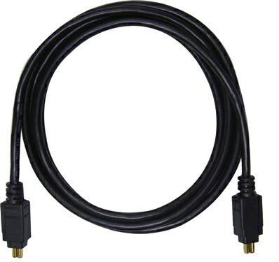 【楽天市場】★メール便OK★金メッキ S400対応 i Linkケーブル FW4420K (2.0m)：アサヒデンキ