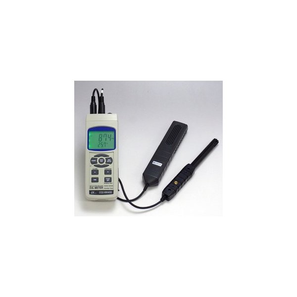 【楽天市場】サトテック データロガーCO2濃度計（二酸化炭素濃度測定器）CO2-9904SD プローブ2種付属 温度、湿度、露点温度、湿球温度 ...