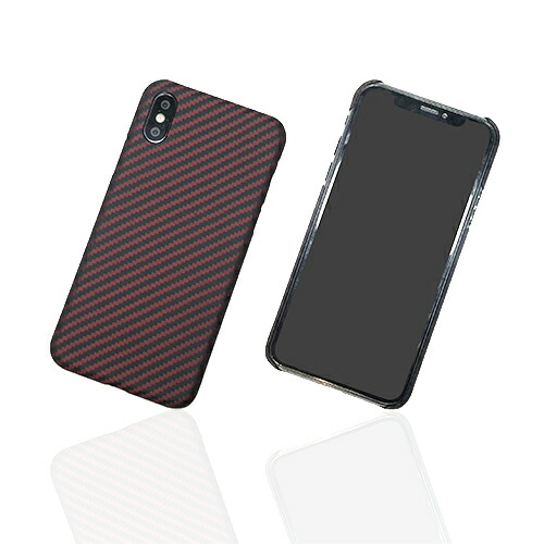 【楽天市場】CARBON-izm カーボンイズム iPhone XS CBCケース レッド CB100-086：TRY KIT’S 楽天市場店