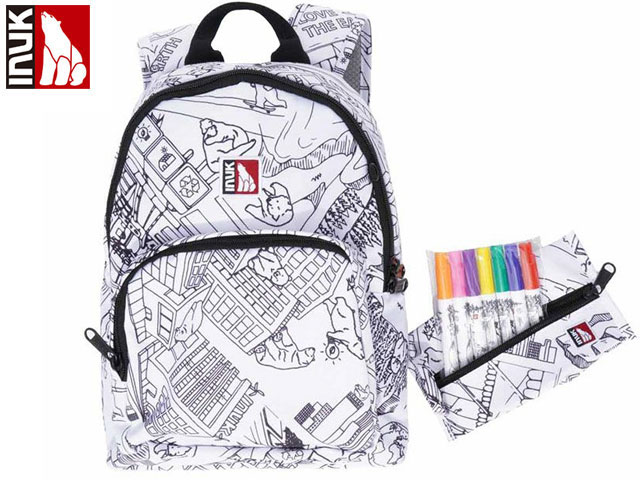 【楽天市場】国内正規品 INUK イヌーク P-A-P BEAR'S LIFE BACKPACK S ベアーズ ライフ バックパック バッグ ...