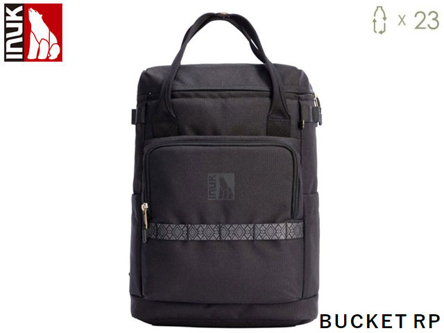 【楽天市場】国内正規品 INUK イヌーク BUCKET RP バケット BLACK ブラック 黒 バックパック バッグ リュック ...