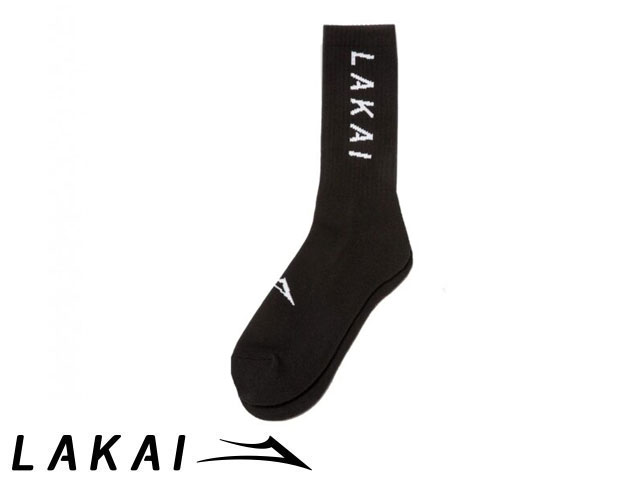 【楽天市場】国内正規品 Lakai SIMPLE CREW SOCK BLACK シンプル クルー ソックス ブラック 黒 靴下 ラカイ スケート SKATE スニーカー：sbc