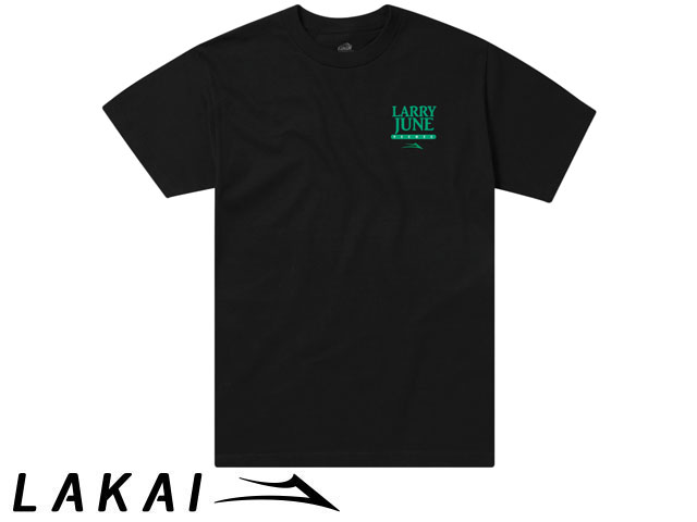 【楽天市場】国内正規品 LAKAI FRESH PRODUCE SS TEE BLACK LARRY JUNE フレッシュ プロデュース ...
