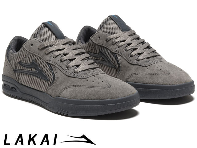 【楽天市場】国内正規品 Lakai ATLANTIC GREY SUEDE アトランティック グレー スエード ラカイ スケート SKATE ...