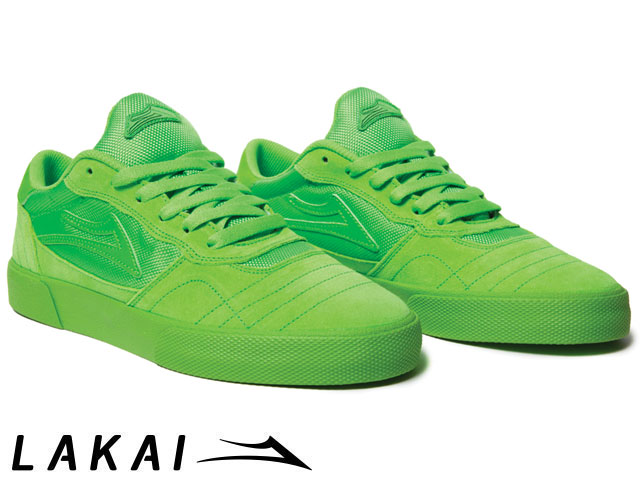 【楽天市場】国内正規品 Lakai NEWモデル x YEAH RIGHT CAMBRIDGE GREEN/GREEN SUEDE ...
