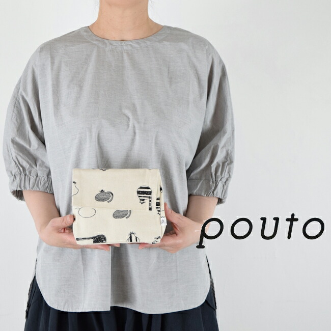 【楽天市場】pouto(ポウト)CANVAS PRINT TRIANGLE POUCHpo-007sm：SCAMP CLOTHING