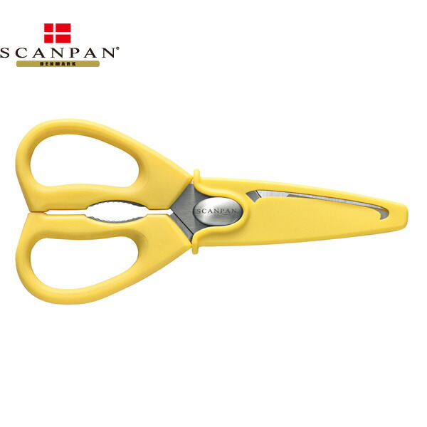 【楽天市場】【日本正規代理店】スキャンパン Spectrumシリーズ キッチンハサミ 11cm（イエロー）| SCANPAN スキャン パン ...