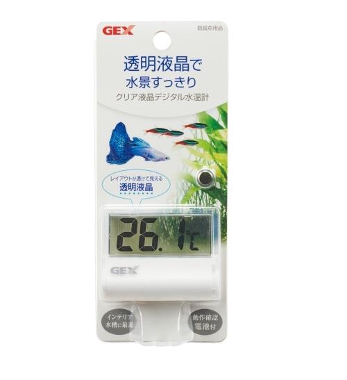 【楽天市場】【J】GEX ジェックス クリア液晶デジタル水温計 水温計：大将もビックリ！SCB