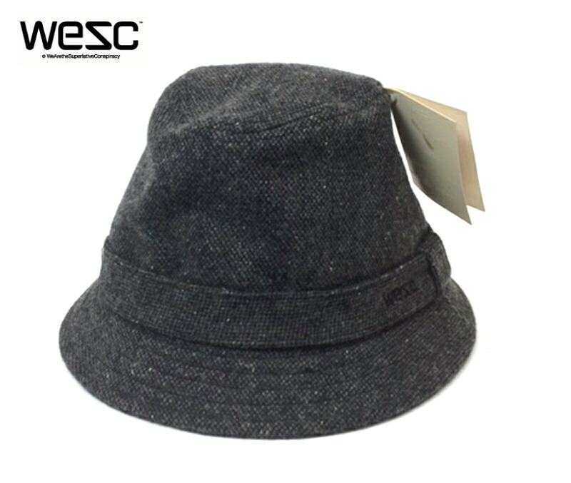 【楽天市場】WESC TIMO HAT(BLACK) ハット あす楽対応 バケットハット BUCKET HAT：SCENE Snowboard ...