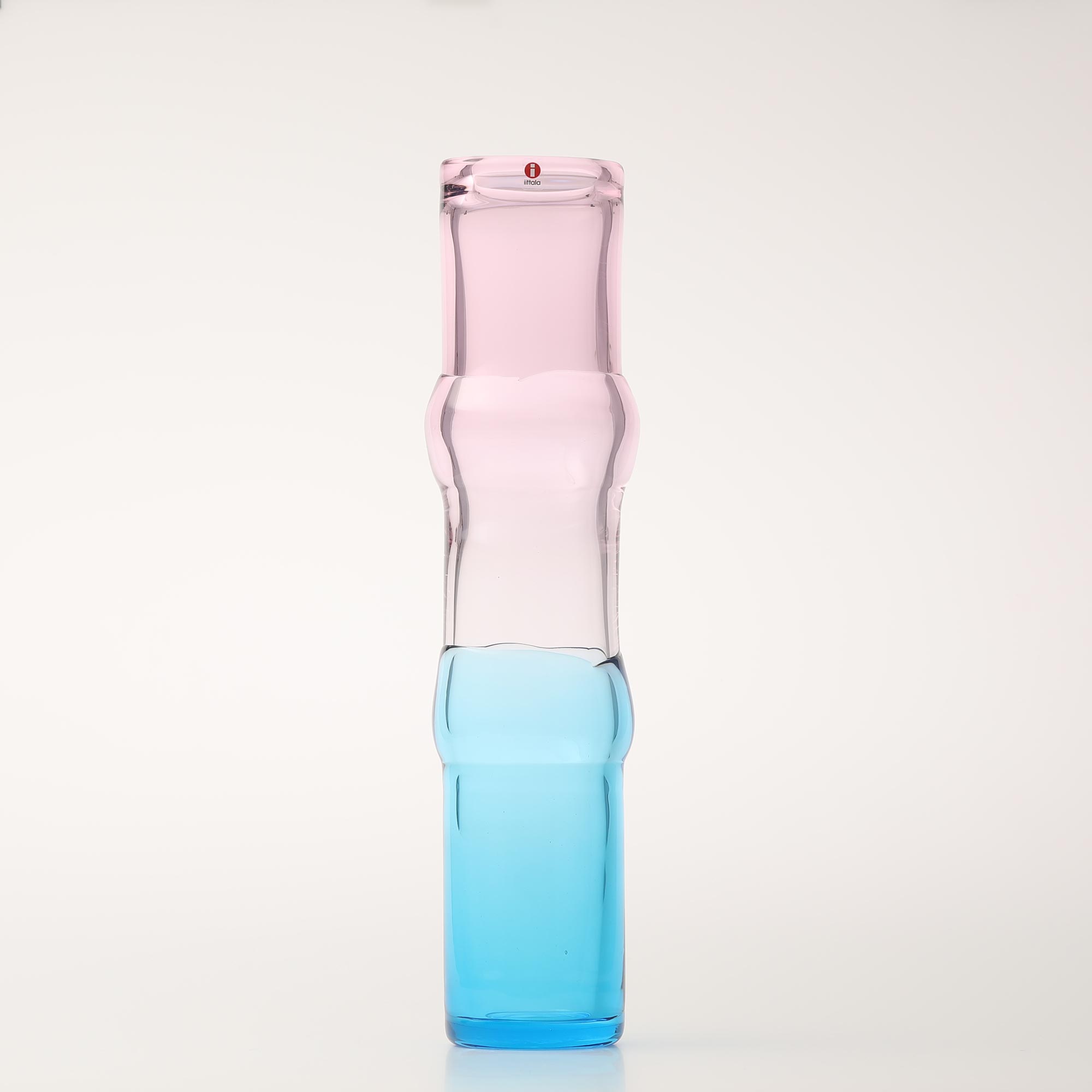 【楽天市場】【No.93】イッタラ / Bamboo vase 90x450mm pink-clear-skyblue [iittala]：scope version.R