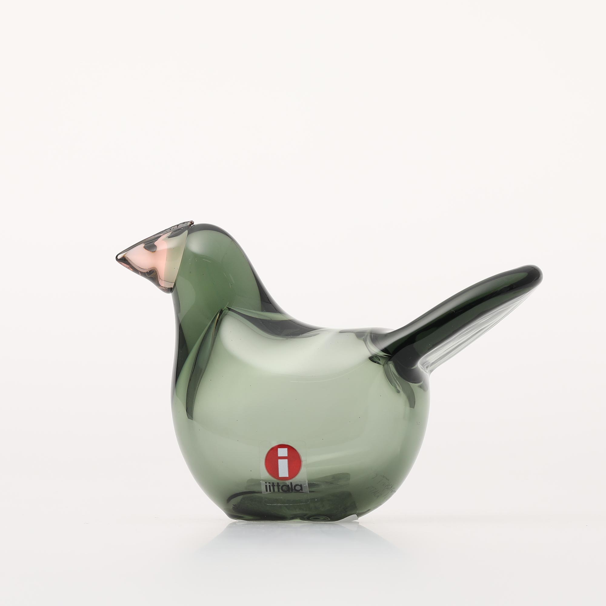 【楽天市場】【0182】イッタラ / バード バイ オイバ トイッカ Sieppo パイングリーン×サーモンピンク [iittala / Birds by Oiva Toikka]：scope ...