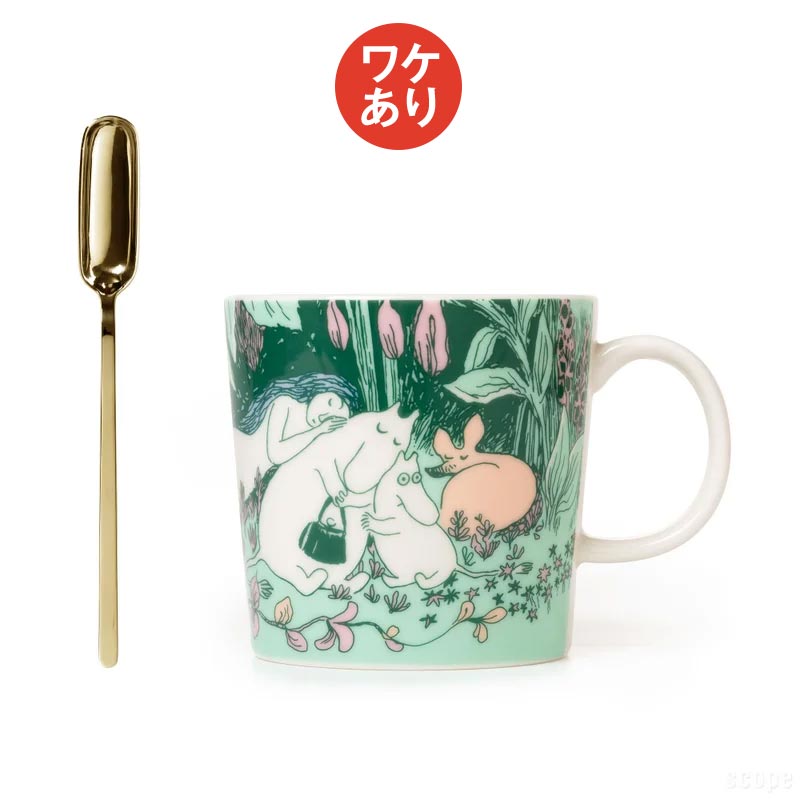 【楽天市場】【ワケあり ★★★】 アラビア / ムーミンズ デイ マグ 0.3L 2025 + cani スプーン小さじ1/2 ゴールド付き ...