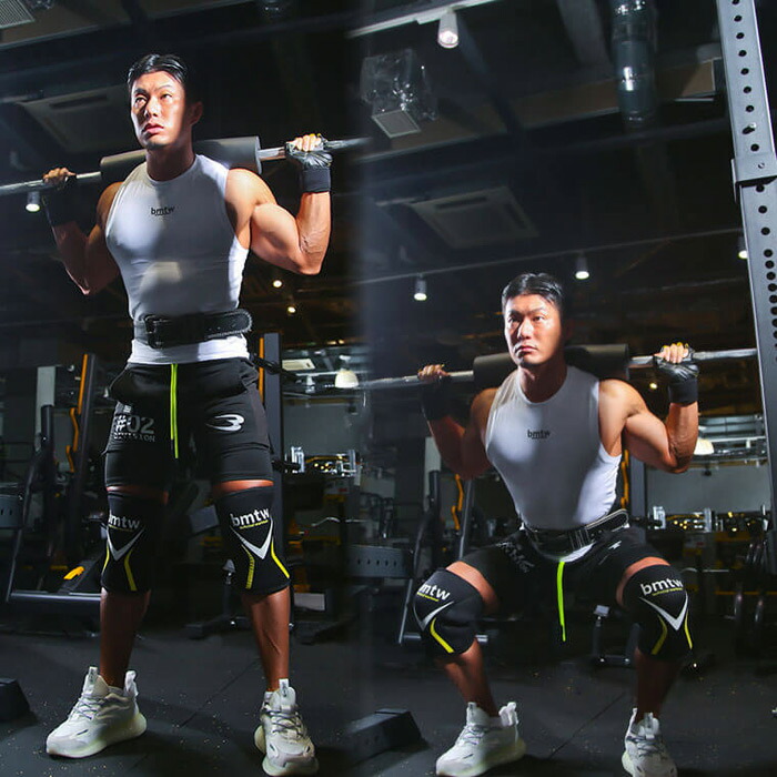 【楽天市場】(パケット便送料無料)BODYMAKER ボディメーカー ニーサポーター PRO MODEL 筋トレ/フィットネス/ボディビル/ウエイトリフティング CA003：Sealass