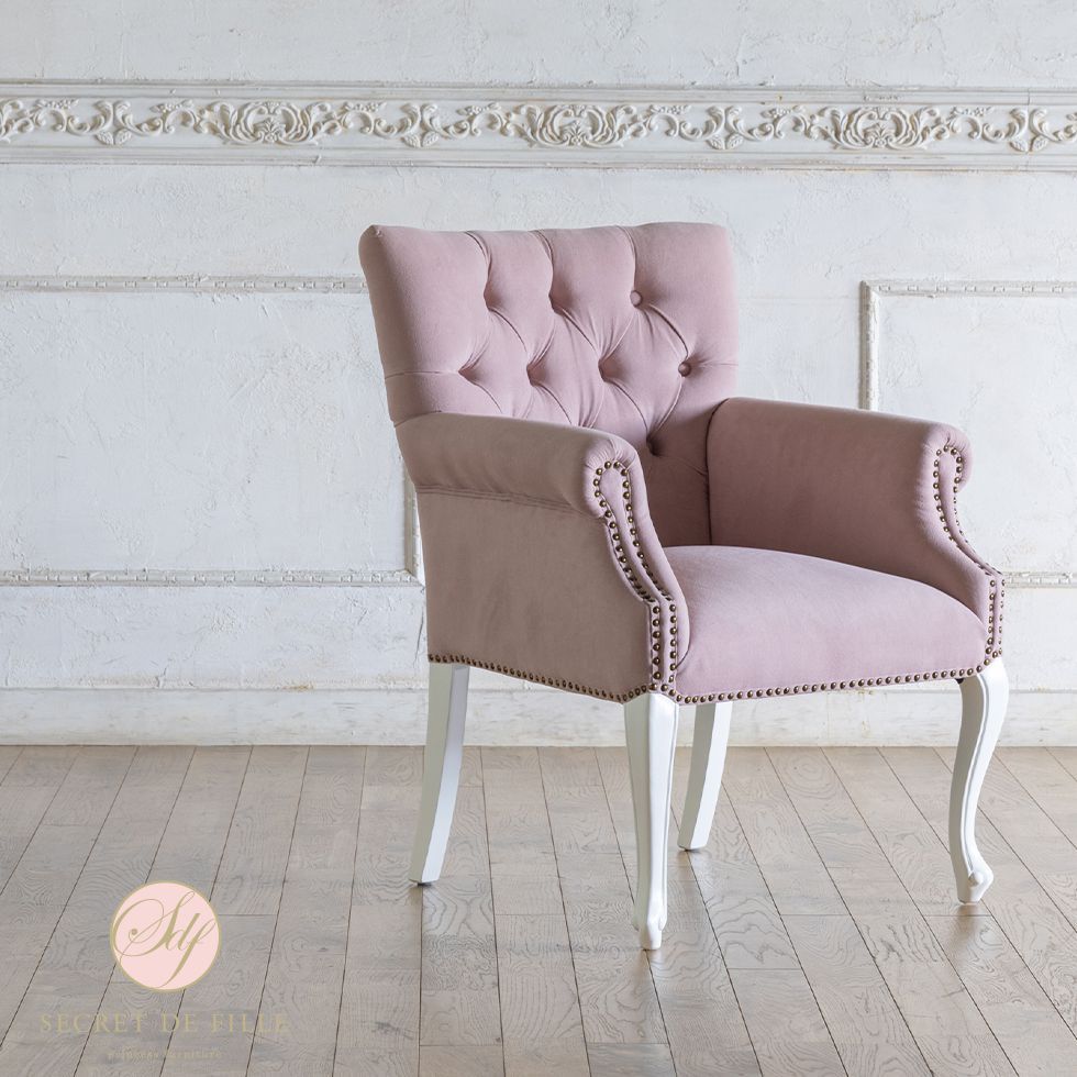 【楽天市場】デスク チェア かわいい 椅子 アーム イス いす おしゃれ 家具 1人掛け フレンチ ヨーロピアン ビンテージ ヴィンテージ クラシック イギリス クラシカル ネイル サロン ...