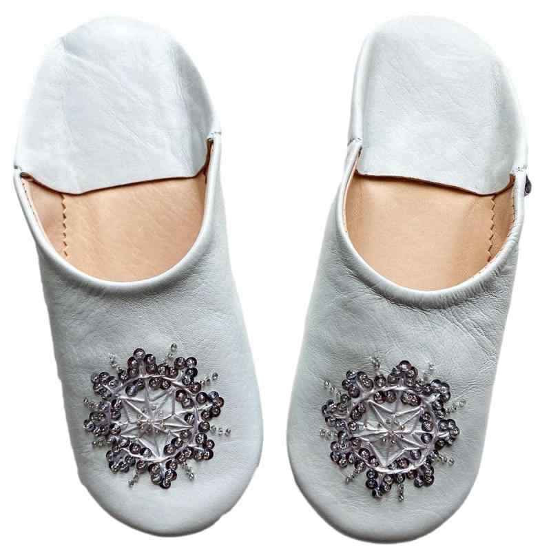 【楽天市場】[dear Morocco] [ディアモロッコ] バブーシュ ステラ//ペールブルー//LL (26 cm)：セキュアデポ