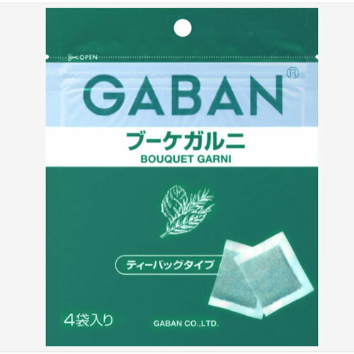 【楽天市場】GABAN ギャバンブーケガルニ＜ティーバッグタイプ 1.6g×4袋＞×10個：紀州和歌山てんこもり