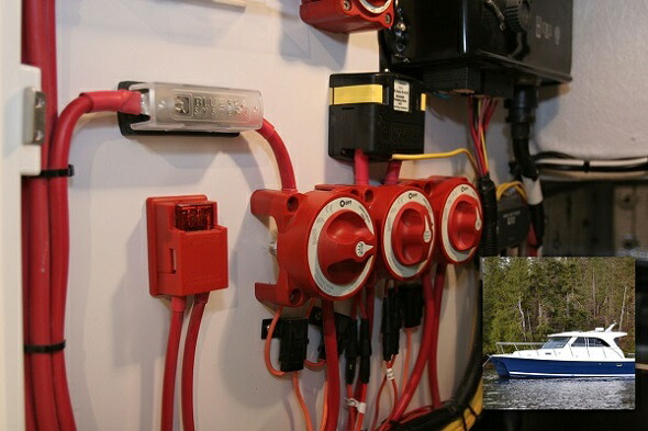 【楽天市場】BLUE SEA ブルーシー バッテリースイッチ 9003e ON/OFF 350A | 船外機 エンジン ボート 船 ヨット ...