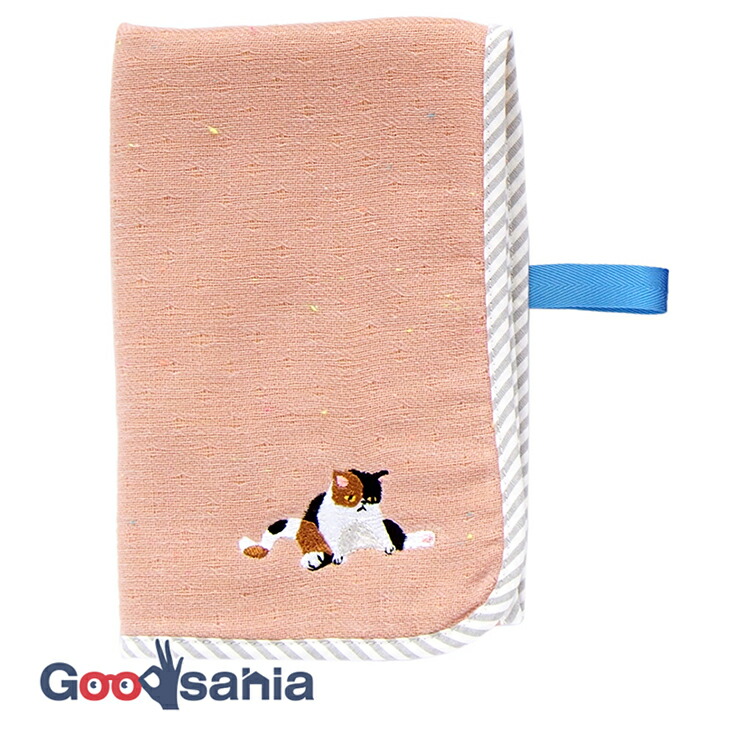 【楽天市場】田中産業 今治タオル mama&me LAZY ANIMALS キッズ フェイスタオル ピンク(ネコ) 27×65cm ...