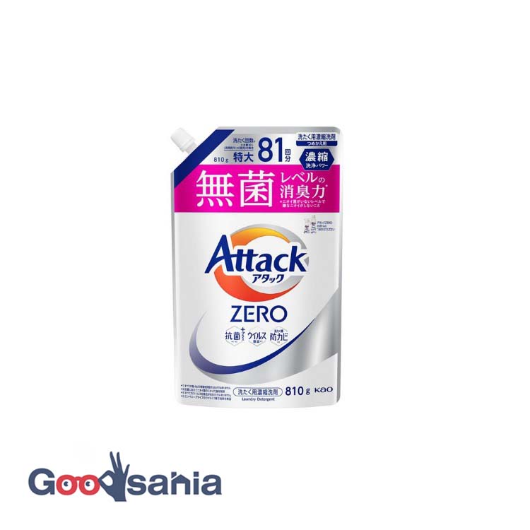 【楽天市場】アタックZERO つめかえ用 810g：Goodsania