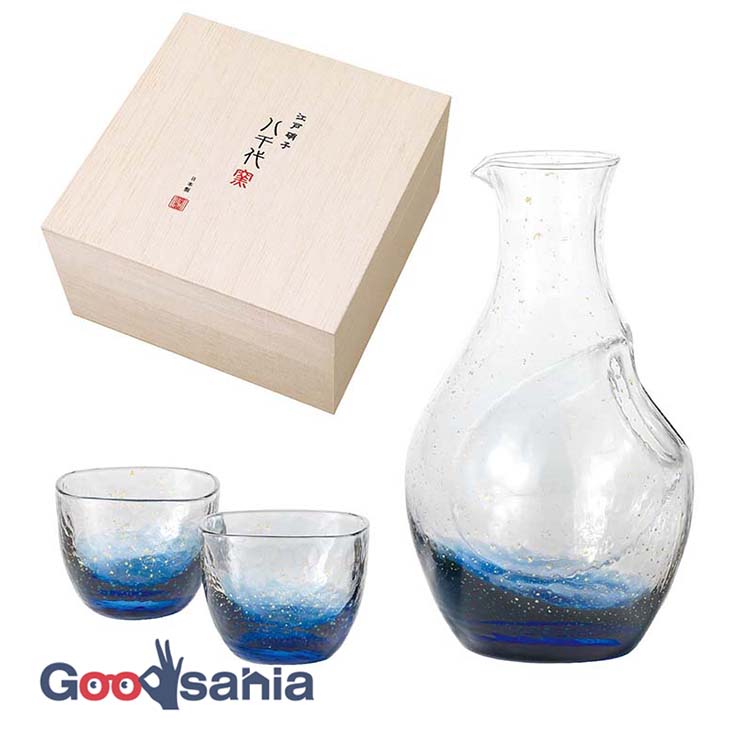 【楽天市場】東洋佐々木ガラス 冷酒カラフェ・冷酒杯 江戸硝子 八千代窯 冷酒セット (カラフェ)約350ml、(杯)約65ml 日本製 G641-M81 ( 誕生日プレゼント お祝い 父の日 ...