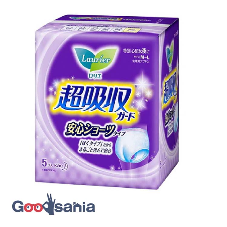 【楽天市場】ロリエ 朝までブロック 安心ショーツ 5コ入：Goodsania