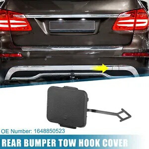 【楽天市場】リアバンパー牽引フックカバー 1648850523 トレーラーカバー メルセデスベンツ ブラック Rear Bumper Tow ...