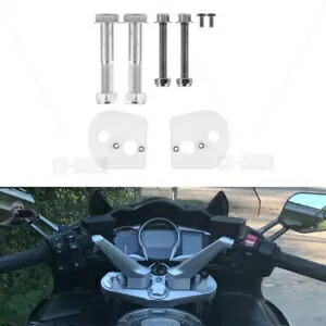 【楽天市場】1インチ シルバー ハンドルバー ライザー ハンドルバー スペーサー マウント 2006-UP ヤマハ FJR 1300用 1 ...