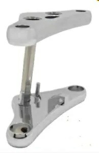 【楽天市場】ハーレー スポーツスター ソフテイル チョッパー FXD 36217 用 6 度クローム レイク トリプル ツリー 6 ...