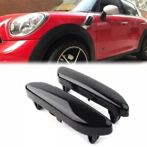 【楽天市場】ミニクーパー R60 R61 黒 2x シーケンシャルサイドマーカーライトターンシグナルライト For MINI Cooper ...