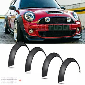 【楽天市場】ミニクーパー R53 R56 R58 F56 フェンダーフレアエクストラワイドボディ凹型オーバーフェンダー用 For Mini ...