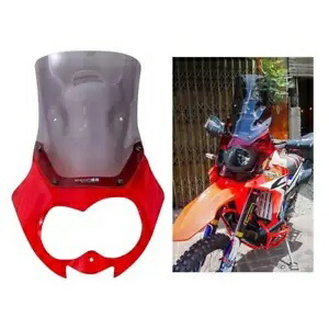 【楽天市場】SHIELD WINDSHIELD WINDSCREEN SUN VISOR FOR HONDA CRF250 CRF300 ...